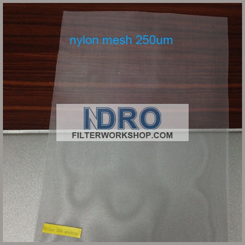 250 micron monofilament nylon mesh/NMO mesh