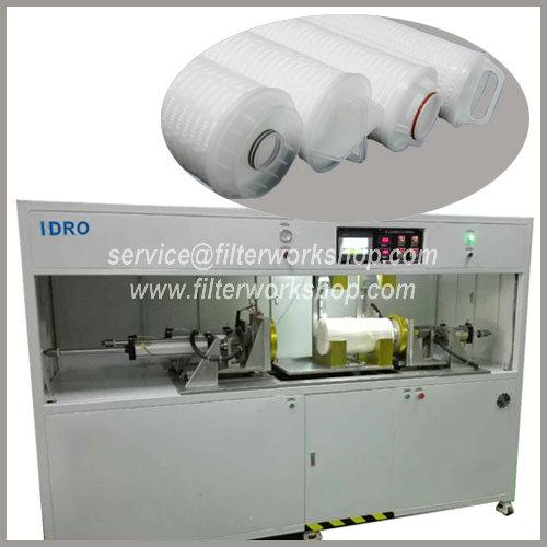 High flow pleated filter cartridge welders/welding machines/equipment ...