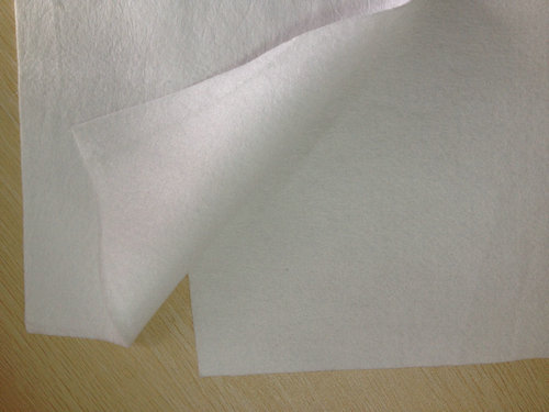 PTFE (polytetrafluoroethylene) (TEFLON) fiber for filter rolls